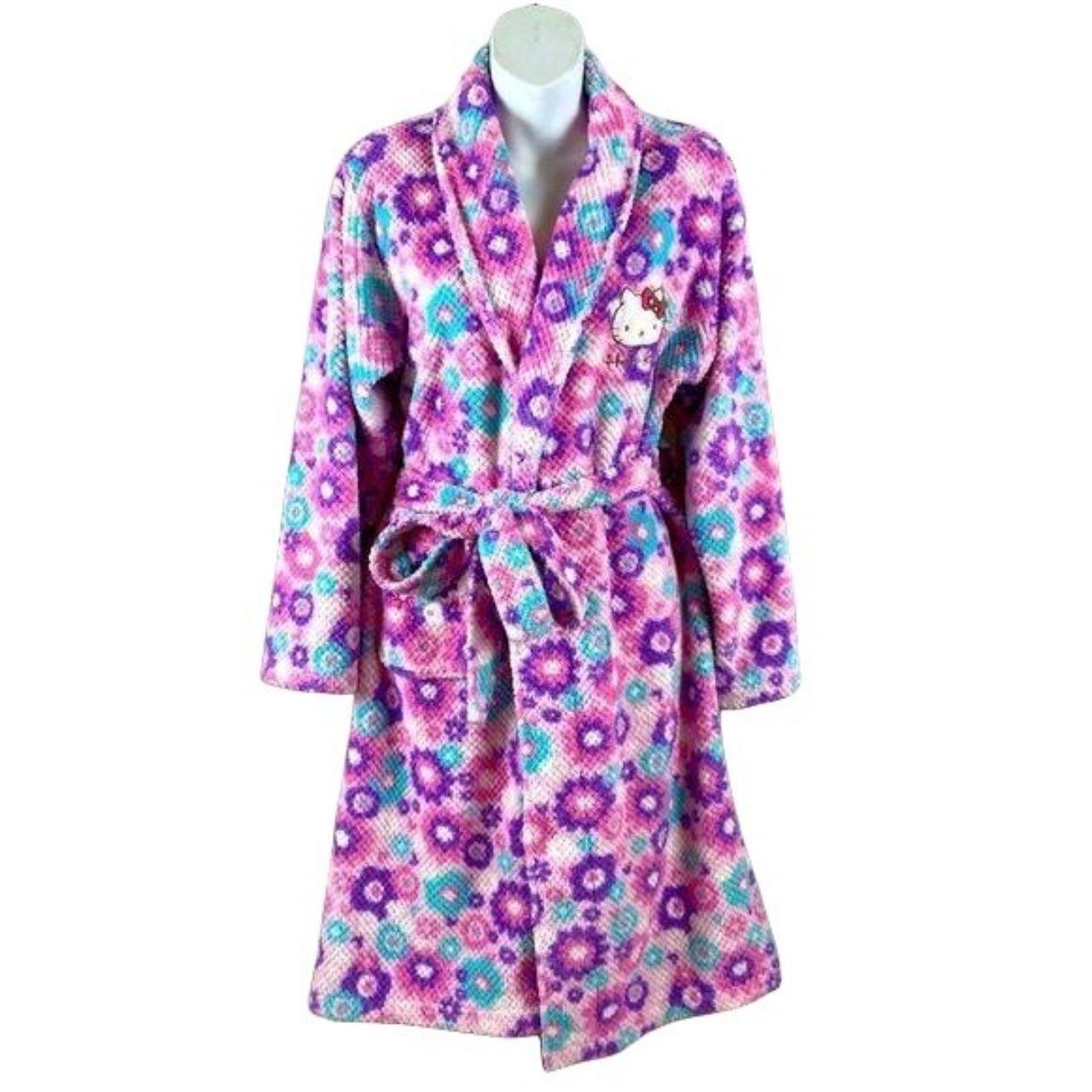 Sanrio Men's Pink and Purple Robe | Depop