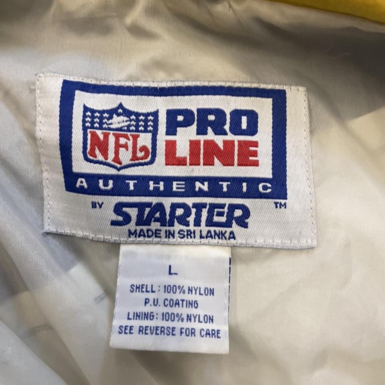 NFL Men's Yellow and Blue Jacket | Depop