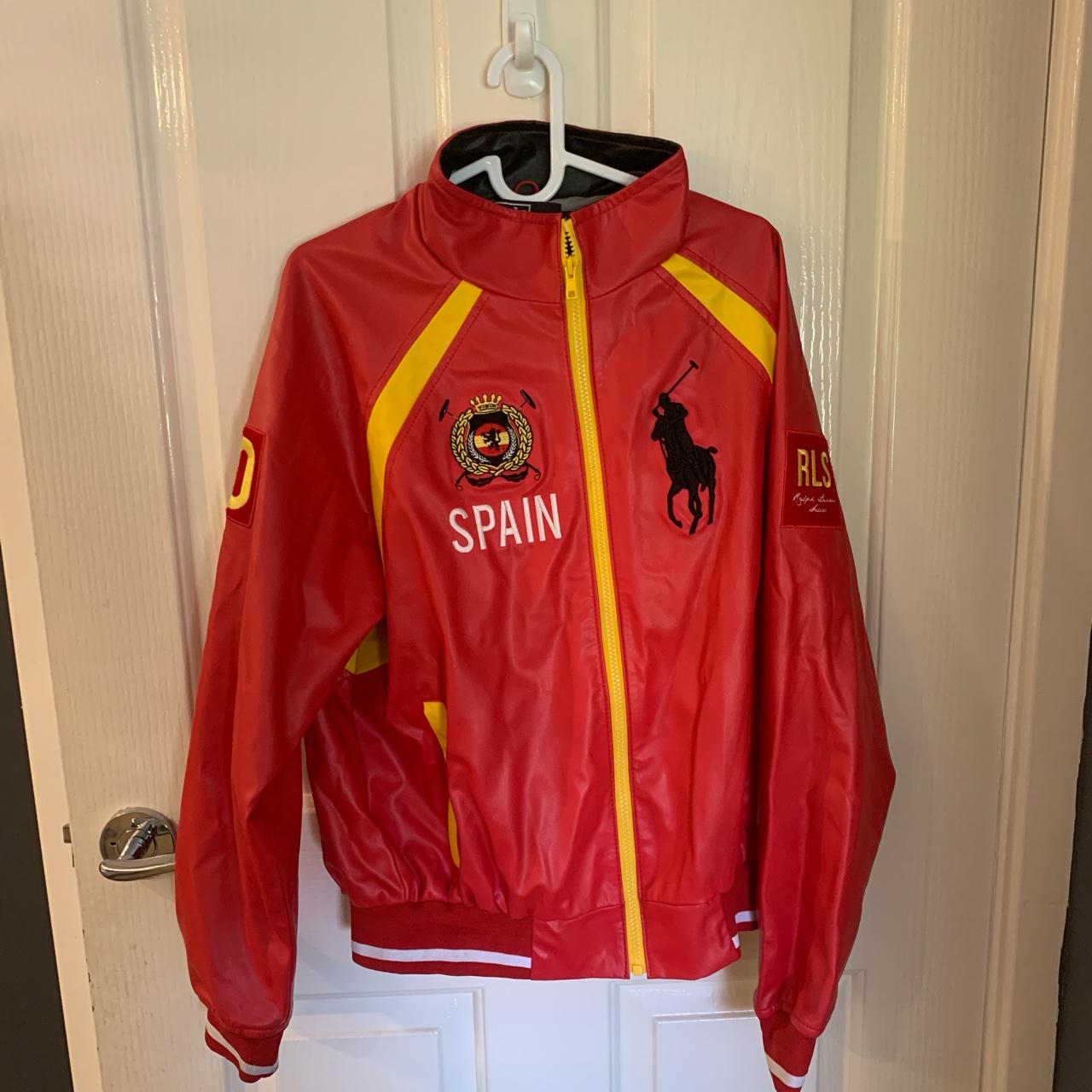 Ralph Lauren red Spain jacket Good condition... - Depop