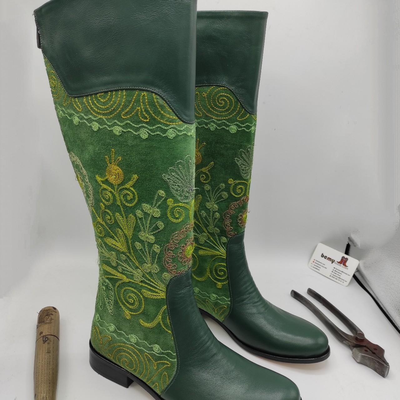 This is handmade genuine leather custom made women's... - Depop