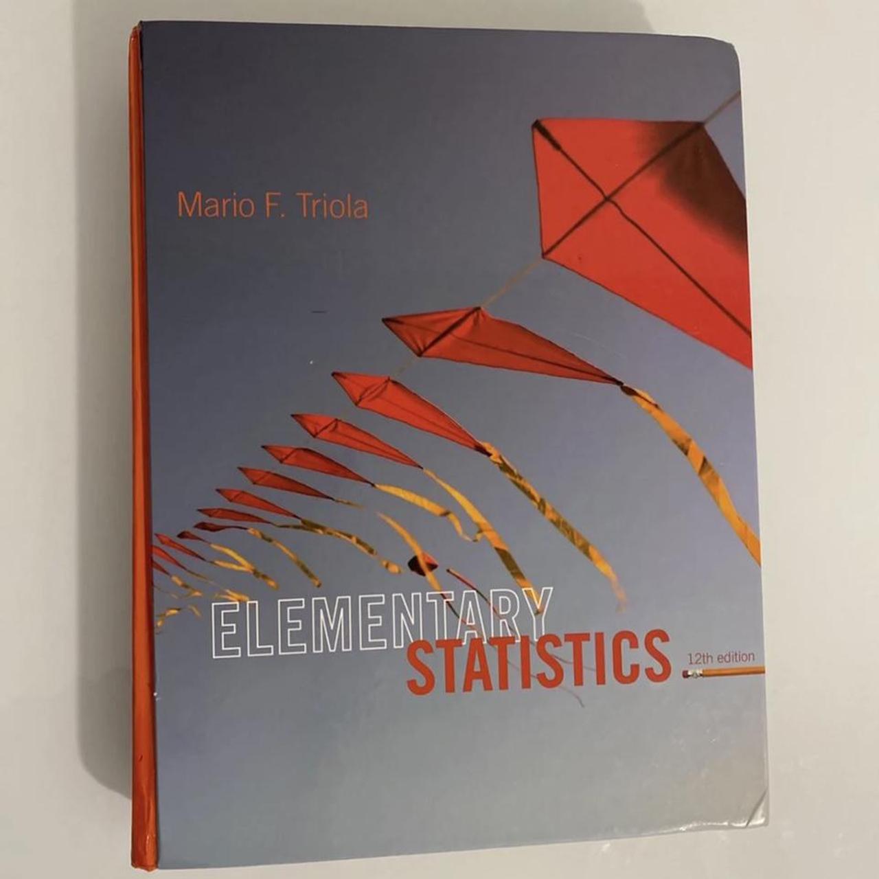 Elementary Statistics 12th Edition Mario F. Triola... - Depop