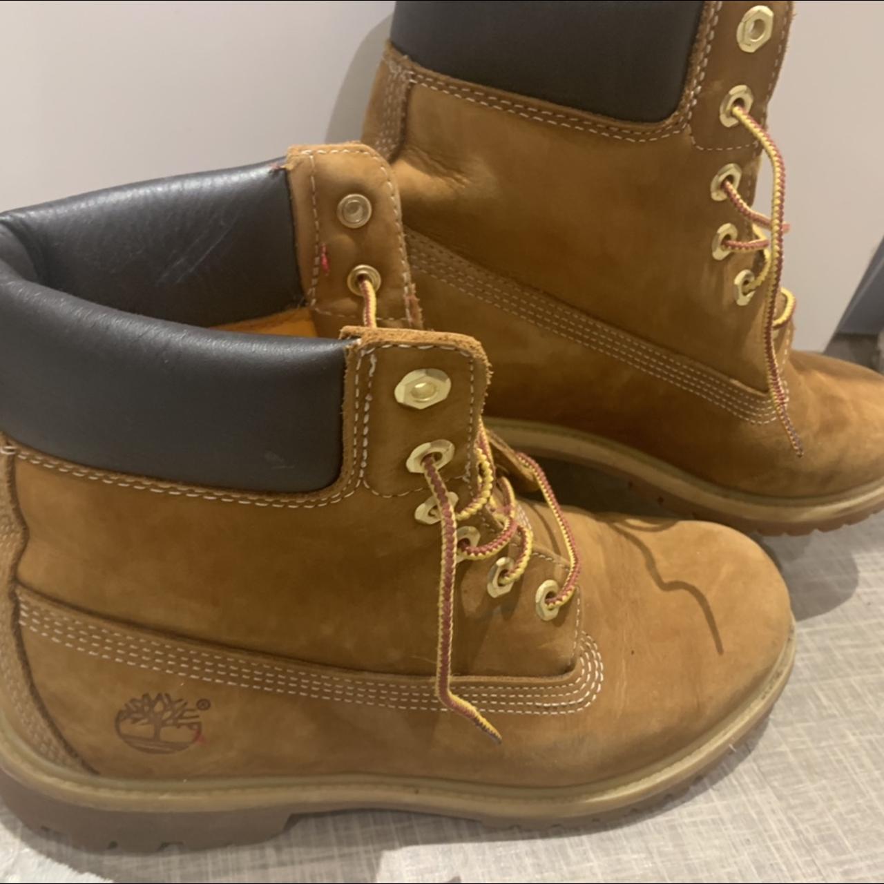 Timberland boots size 8. Good condition. - Depop