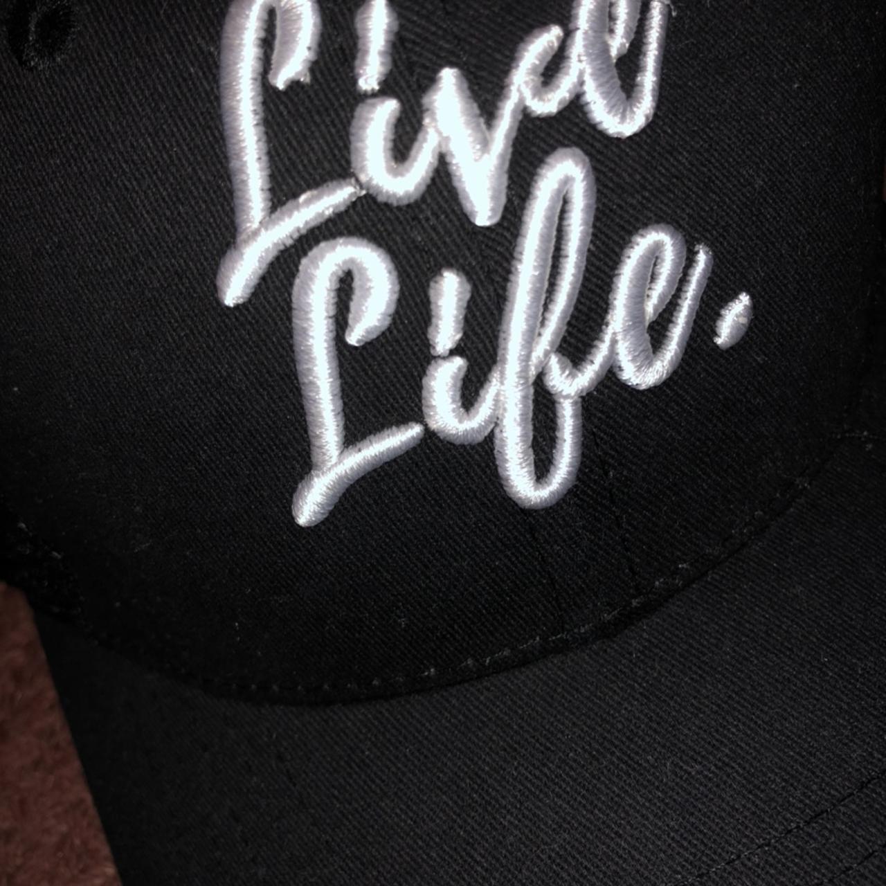 hat live life cheap!!! never worn - Depop