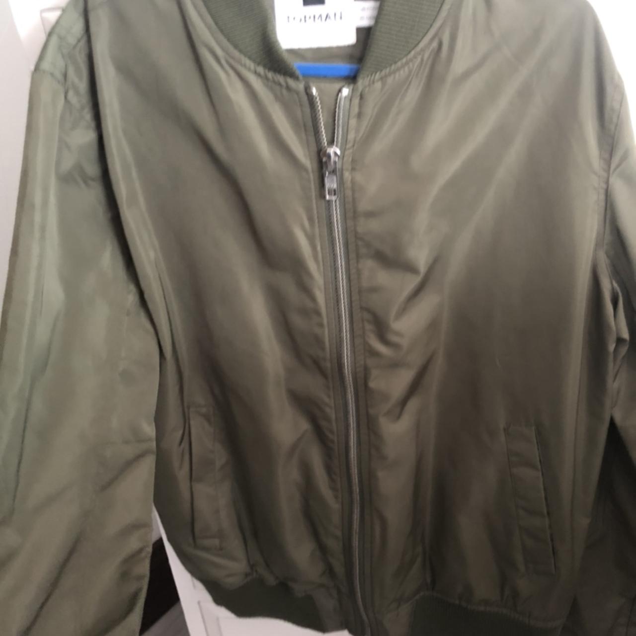 topman bomber jacket worn a few times - Depop