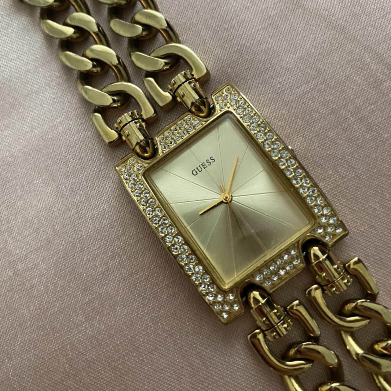 GUESS GOLD WATCH Looks very elegant and go’s with a... - Depop