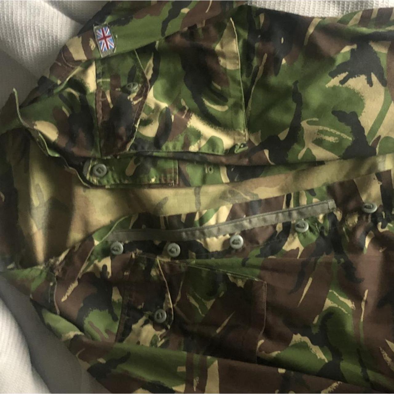 British Army Camo Jacket Size small fits true to... - Depop