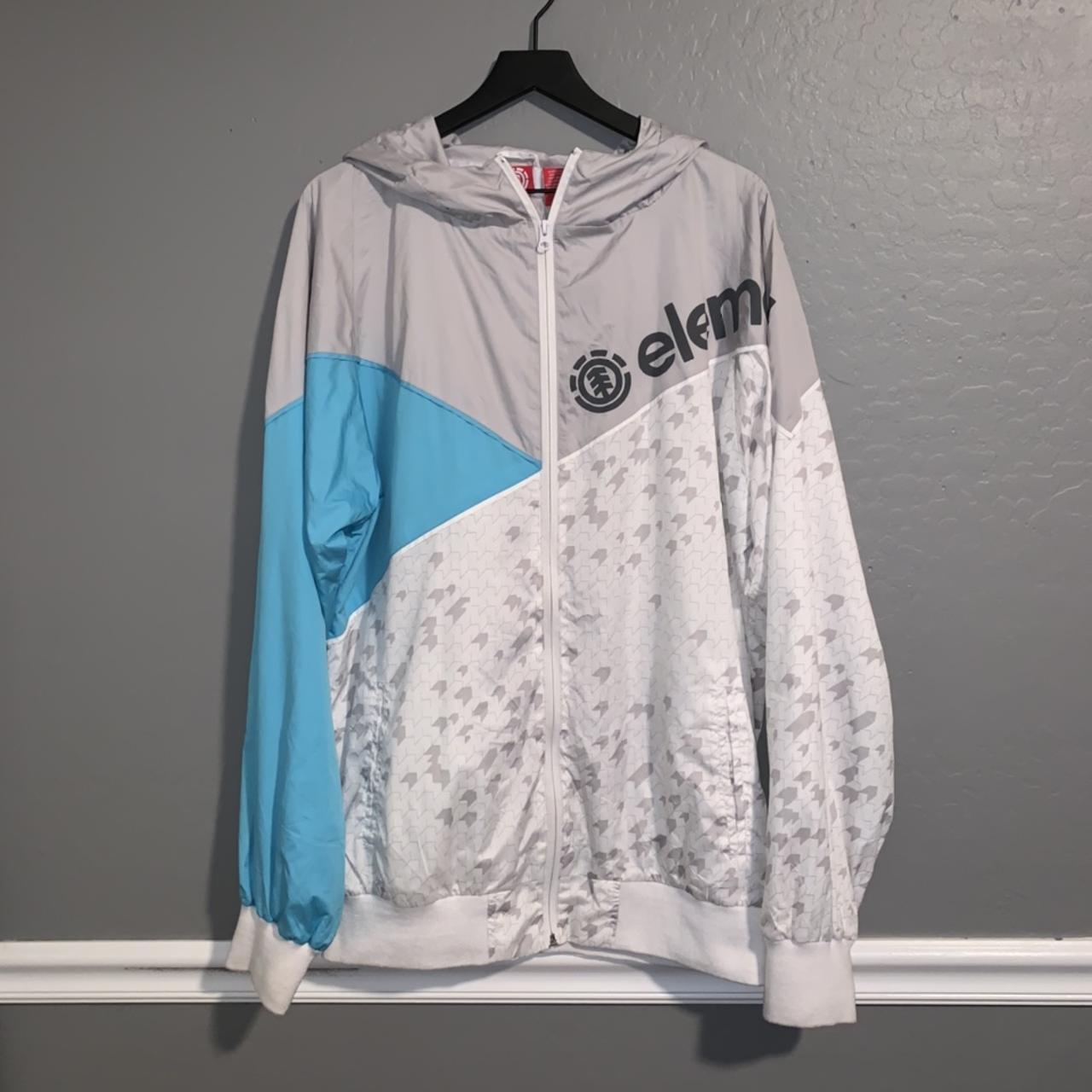 Element Windbreaker Jacket Logo Unisex condition... - Depop