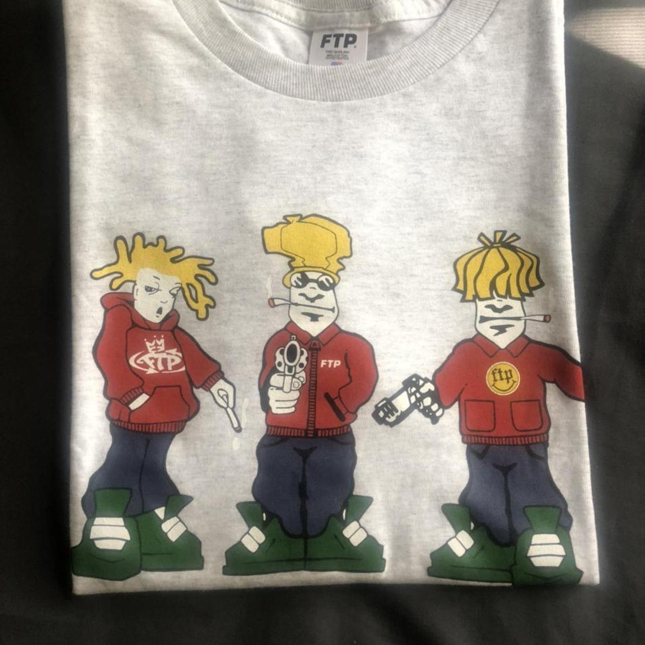 FTP “spliffy” L/S shirt - Depop