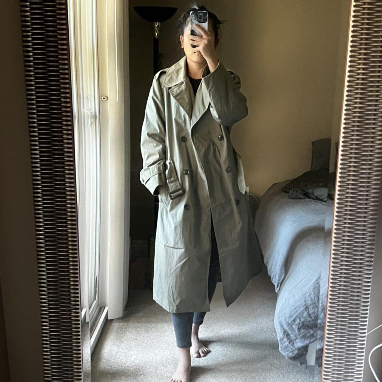 Vintage 40L 1960 USMC Trench Coat Men’s size... - Depop