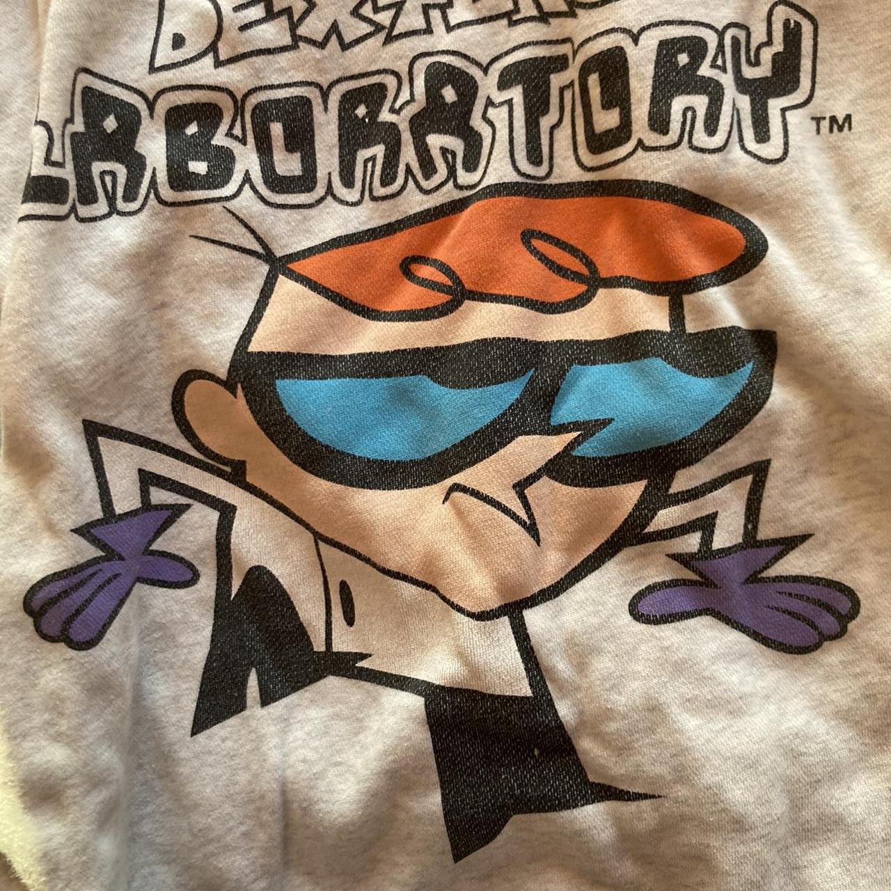 Dexter’s lab hoodie. No string for hoodie and a lil... - Depop