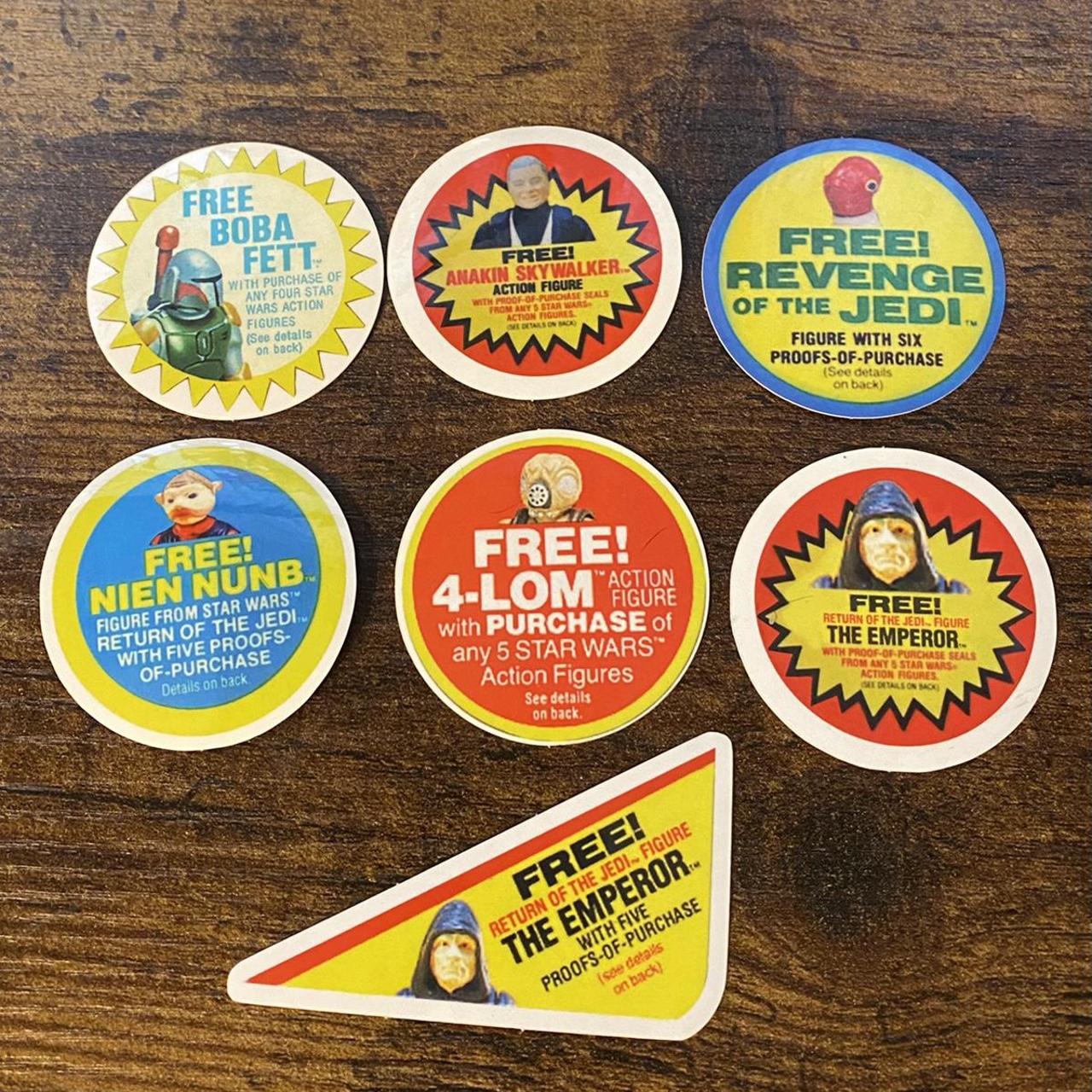 Vintage Card Back Inspired Sticker Sale 2”x3” 3PO... | Depop