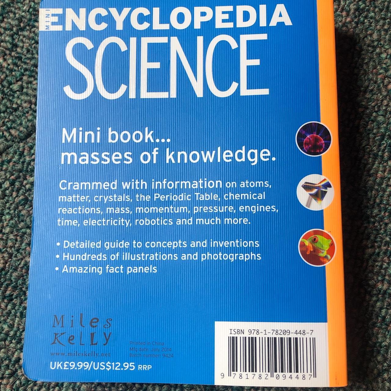 Miles Kelly science encyclopaedia,, very cool book... - Depop