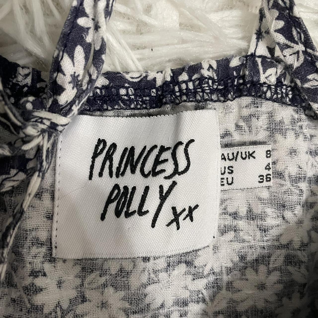 princess polly floral romper - size 4 - never worn -... - Depop