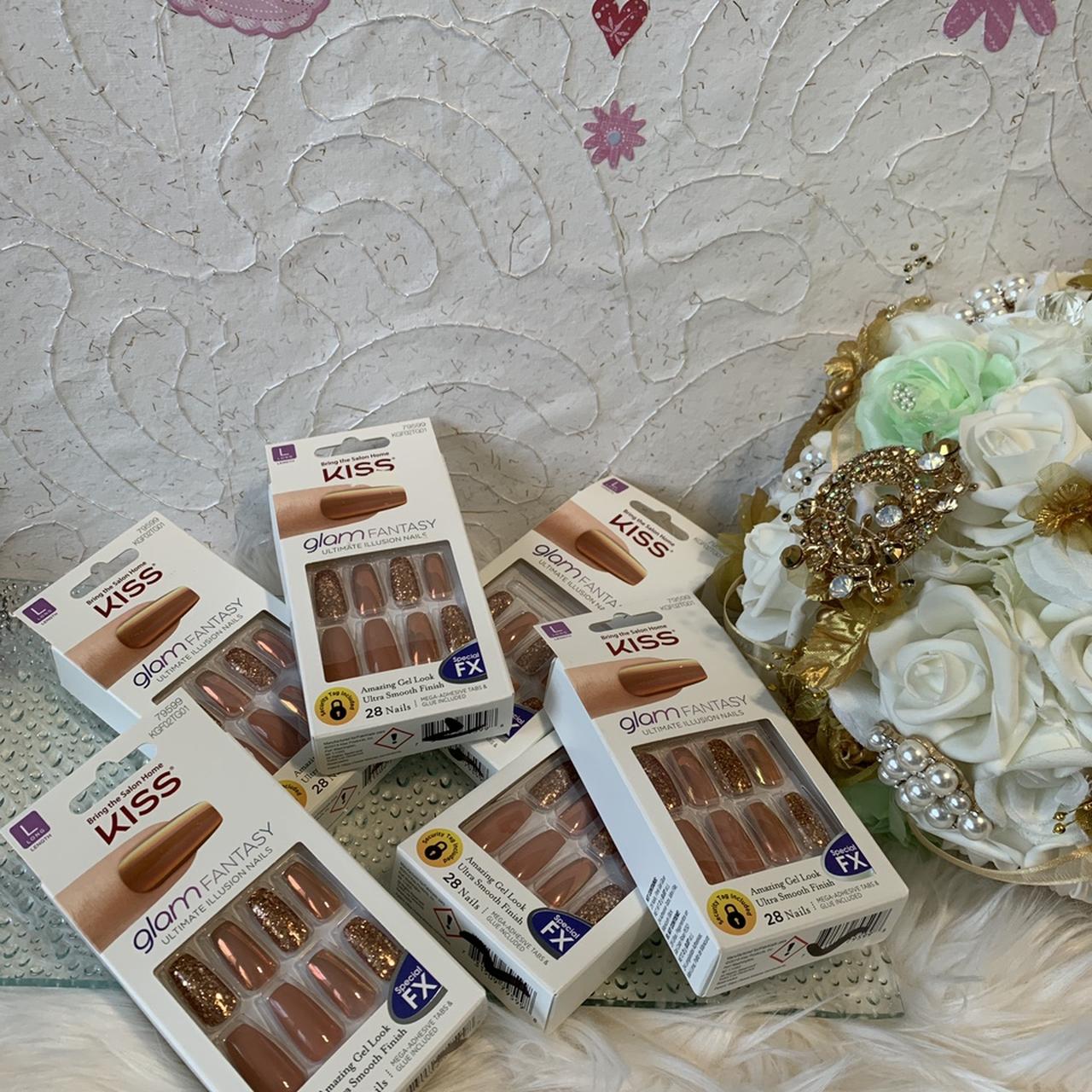 (1) Kiss Salon Color kits, KISS*Nail Set... | Depop