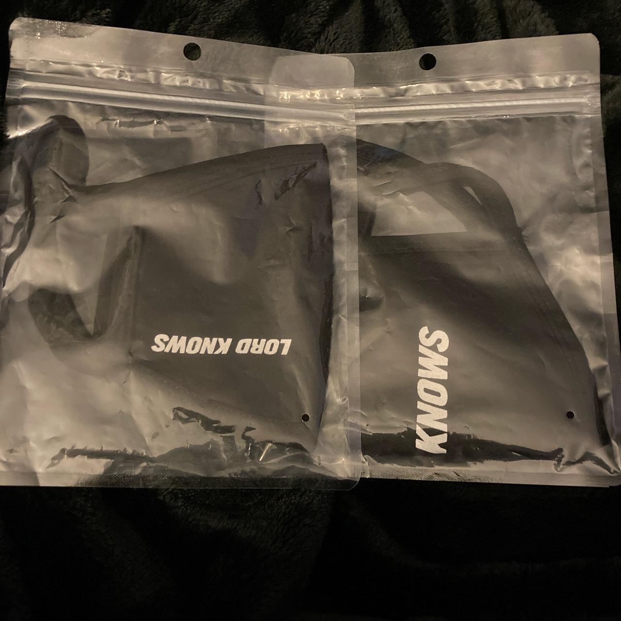 FTP Black and White Face-masks | Depop