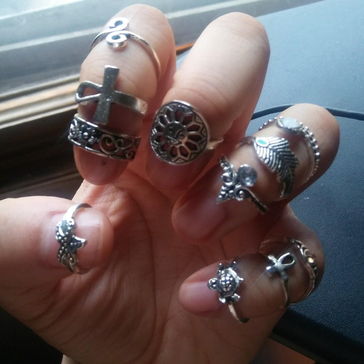 Assorted small rings | Depop