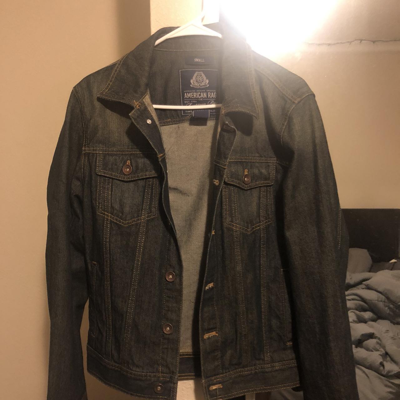 American Rag Denim Jacket Size Small fits like... - Depop