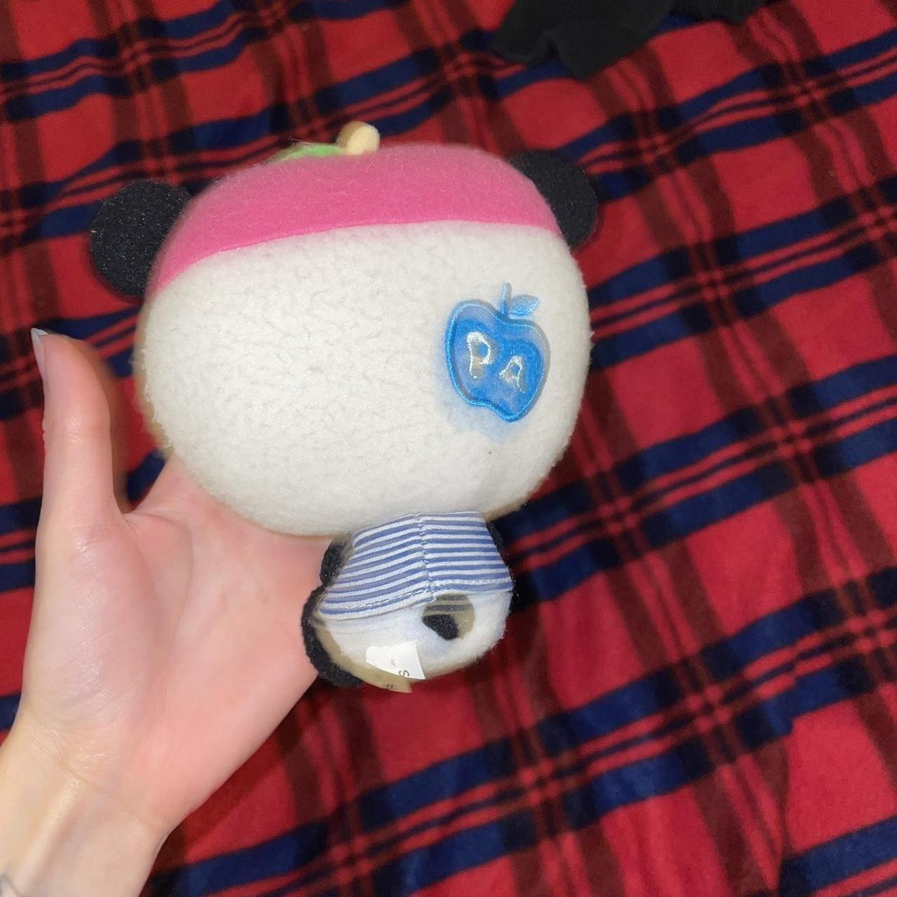 Sanrio panda apple pandapple plush Tag is cut Has... - Depop