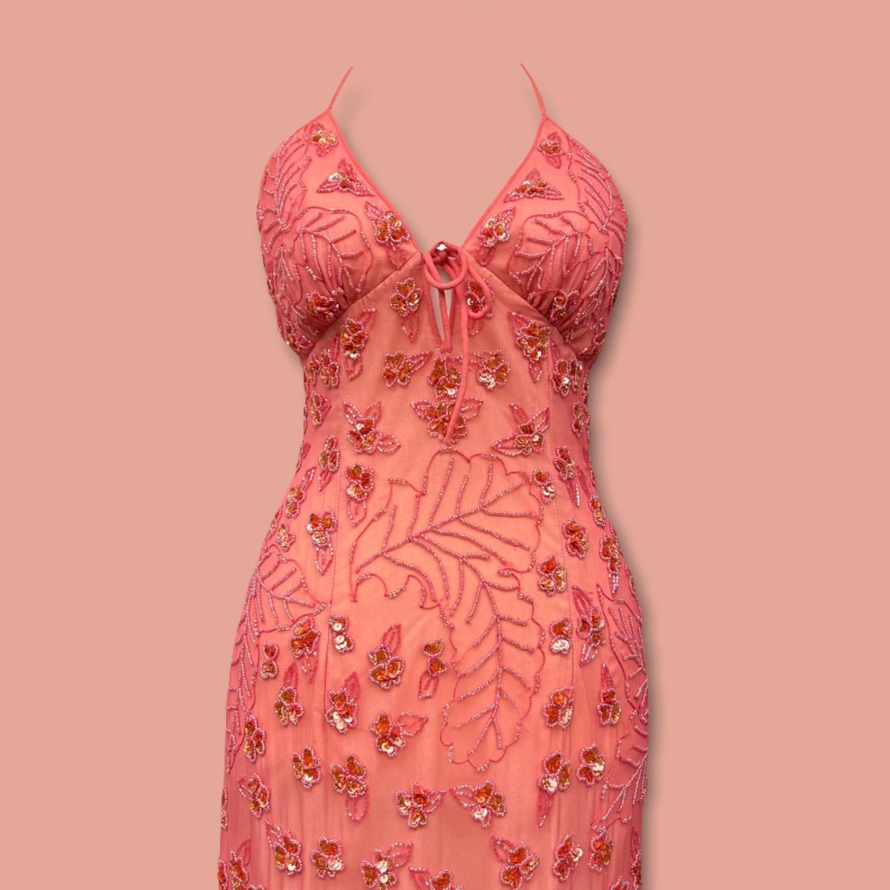 Send offers over $380! Cache beaded prom dress... - Depop