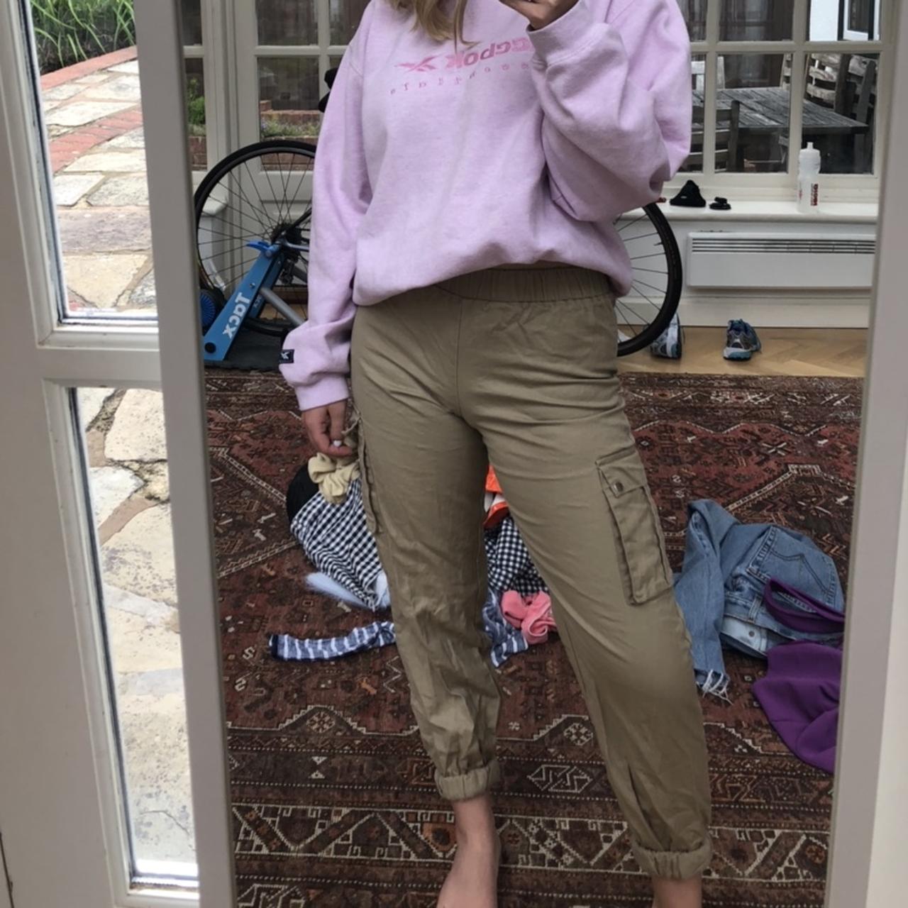 Cute Beigelight Brown Cargo Pants Depop