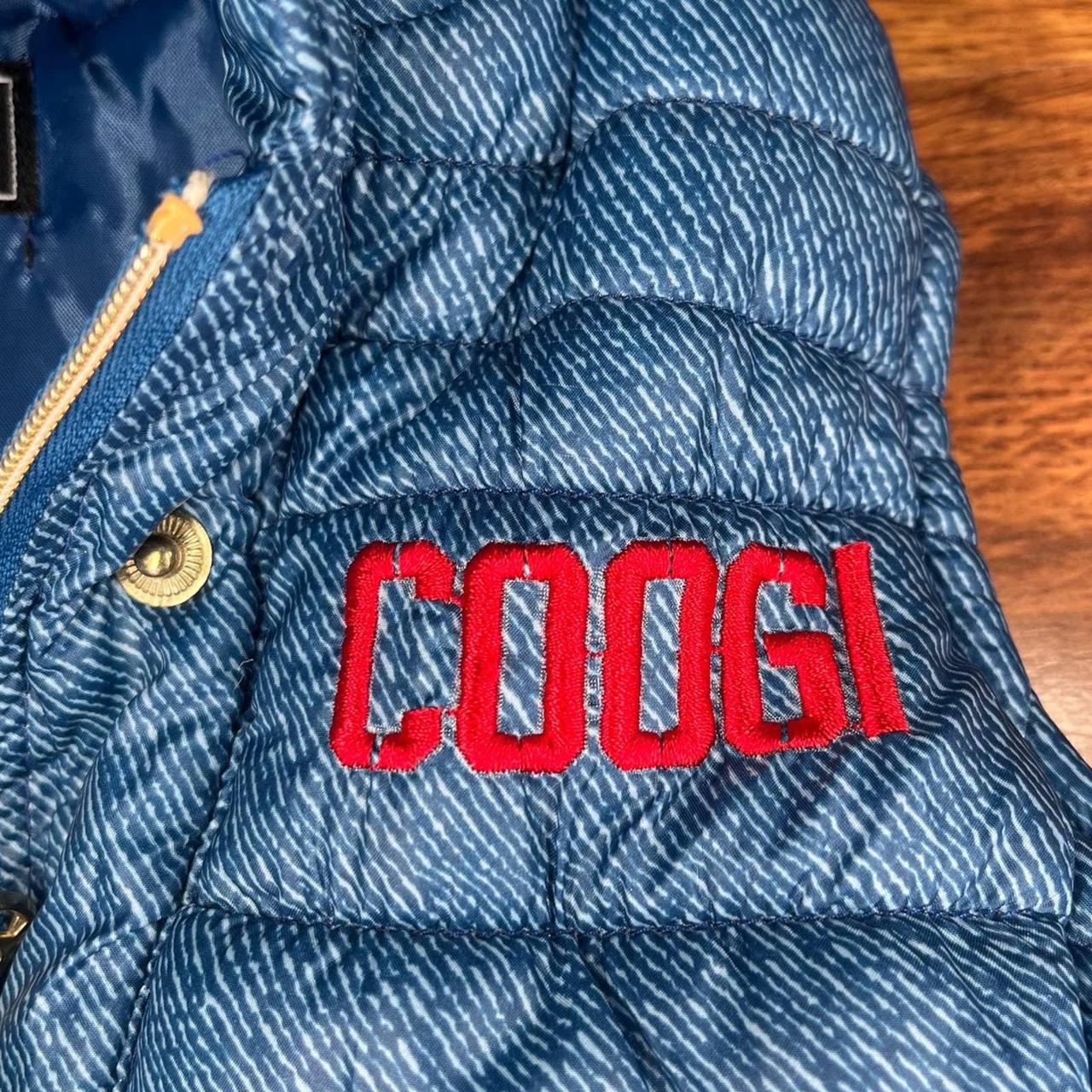 Coogi Blue Gilet | Depop