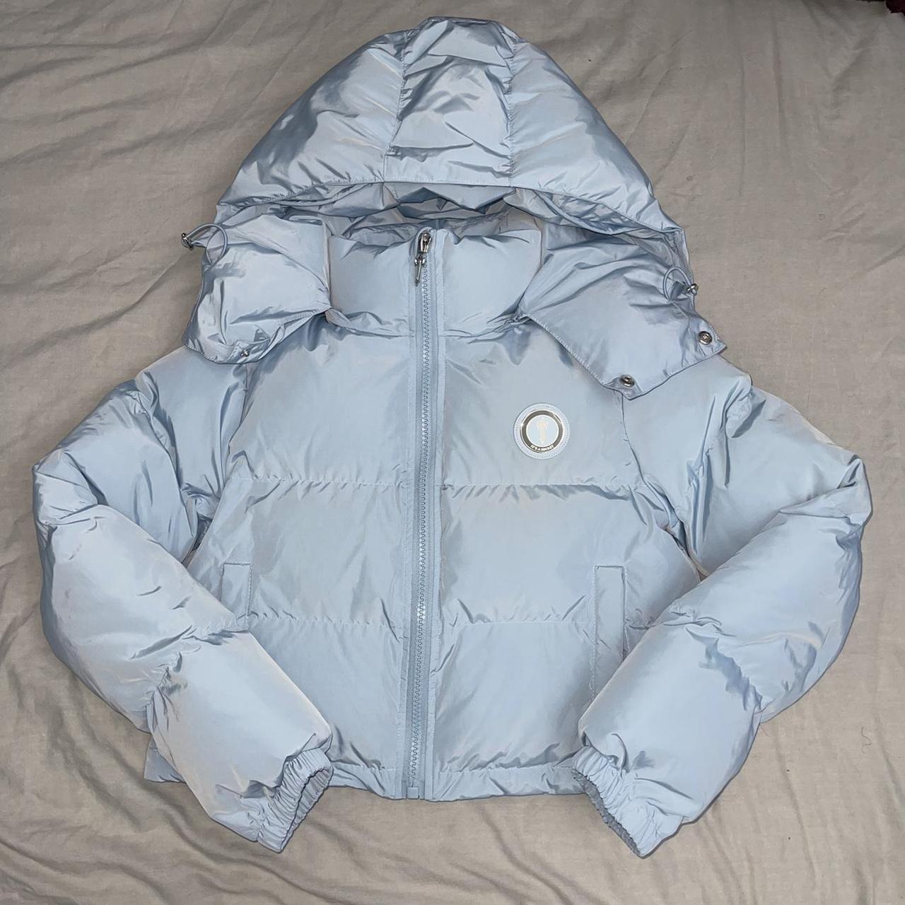 •Trapstar Irongate Puffer Jacket Ice Blue• my... - Depop