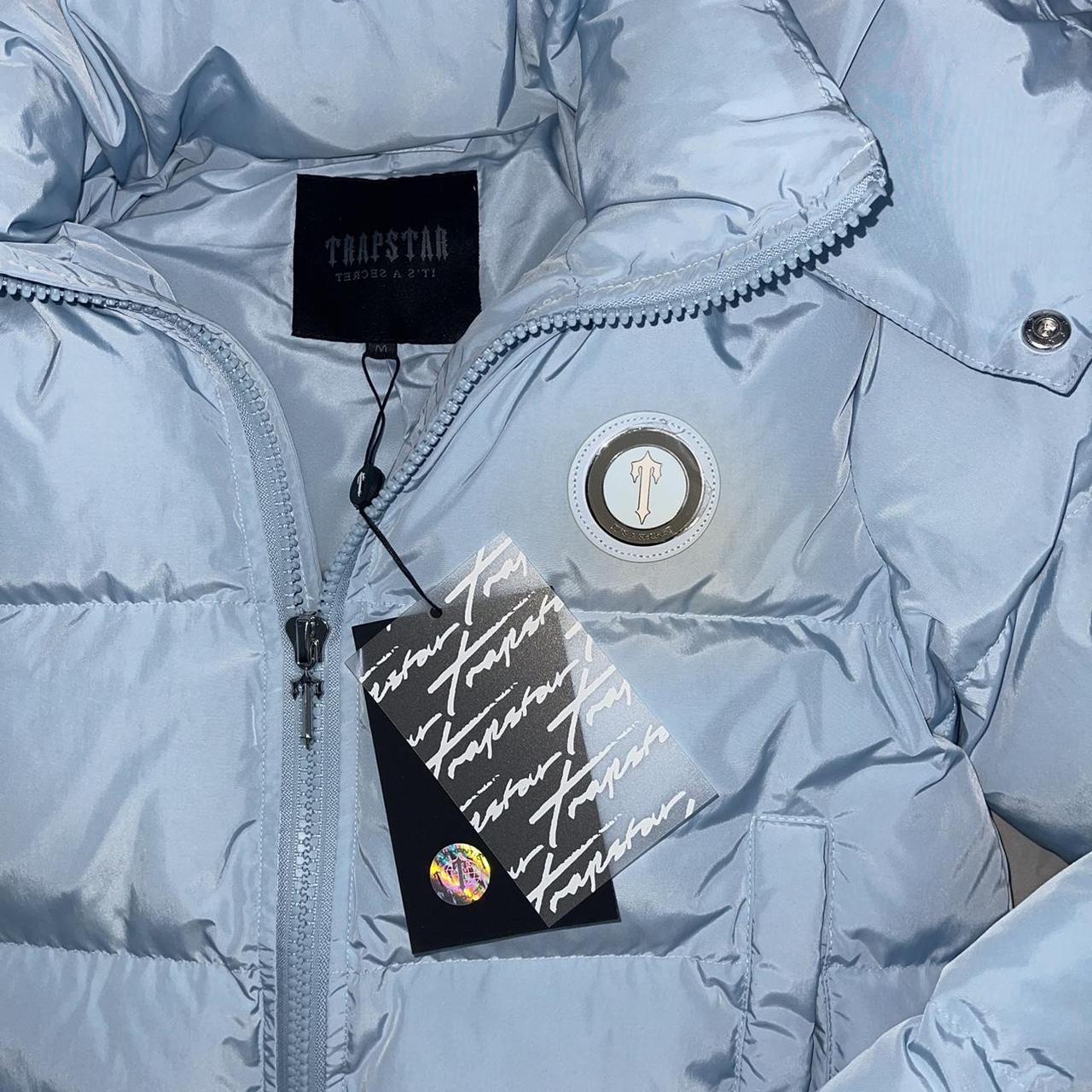 •Trapstar Irongate Puffer Jacket Ice Blue• my... - Depop