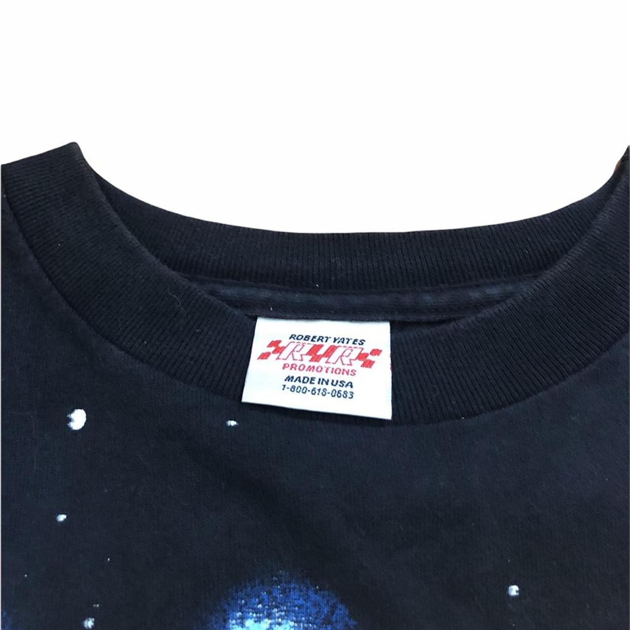 Vintage 90s Ernie Irvan Yates Rocket All Over Print... - Depop