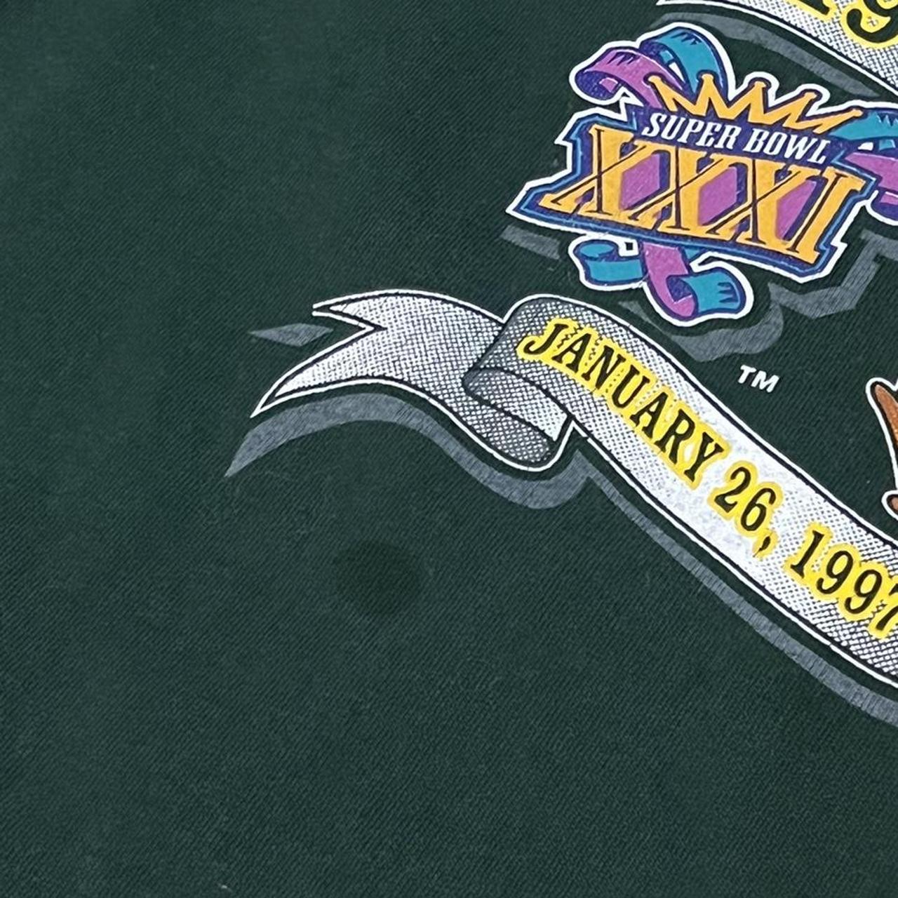 Vintage 1996 Green Bay Packers NFC Champions Super... - Depop
