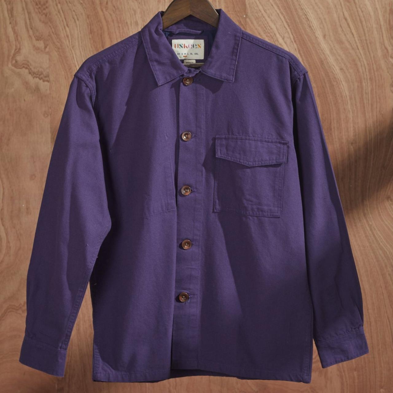 The #3003 Buttoned Workshirt - Purple RRP... - Depop