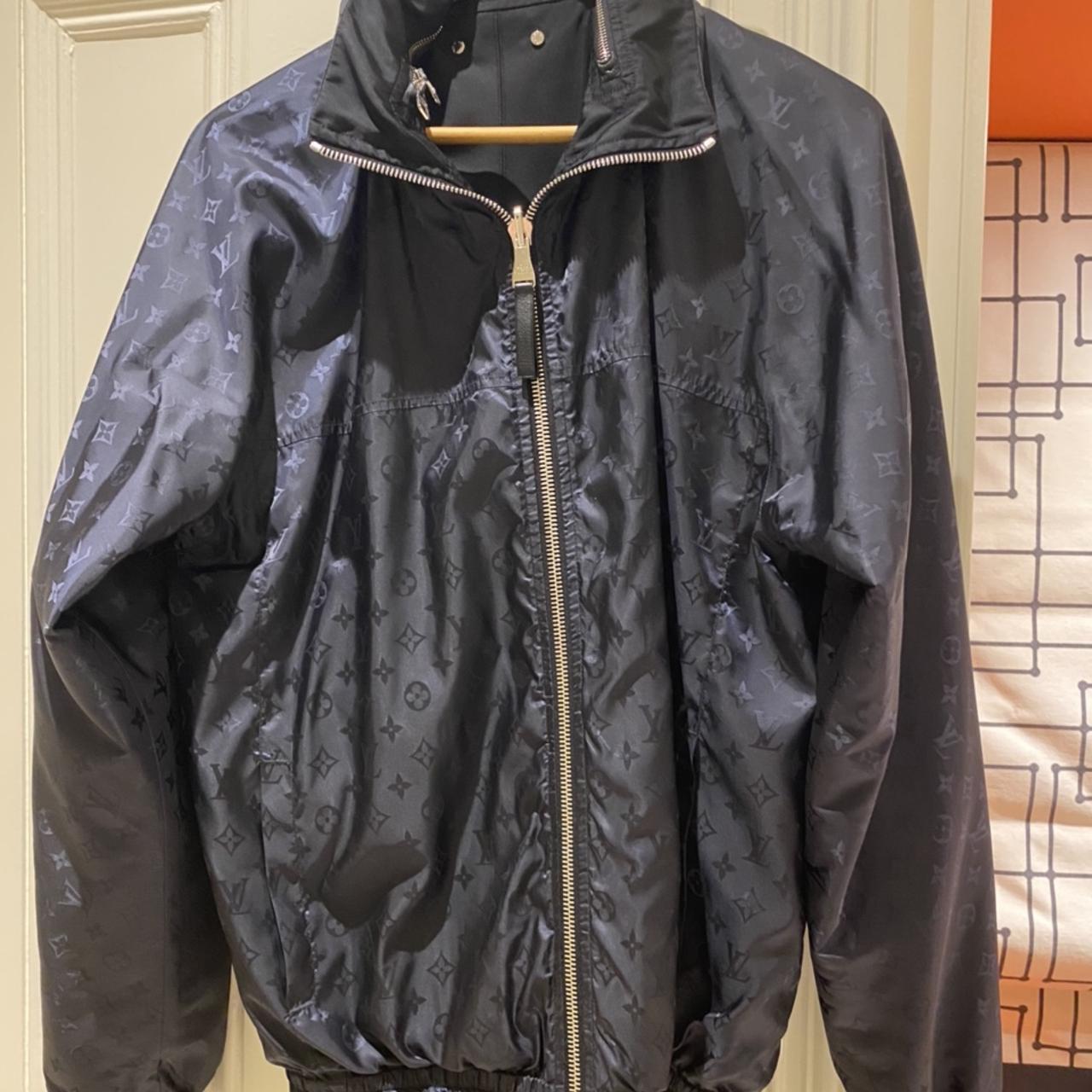Louis Vuitton coat\ windbreaker Reversible with a... - Depop