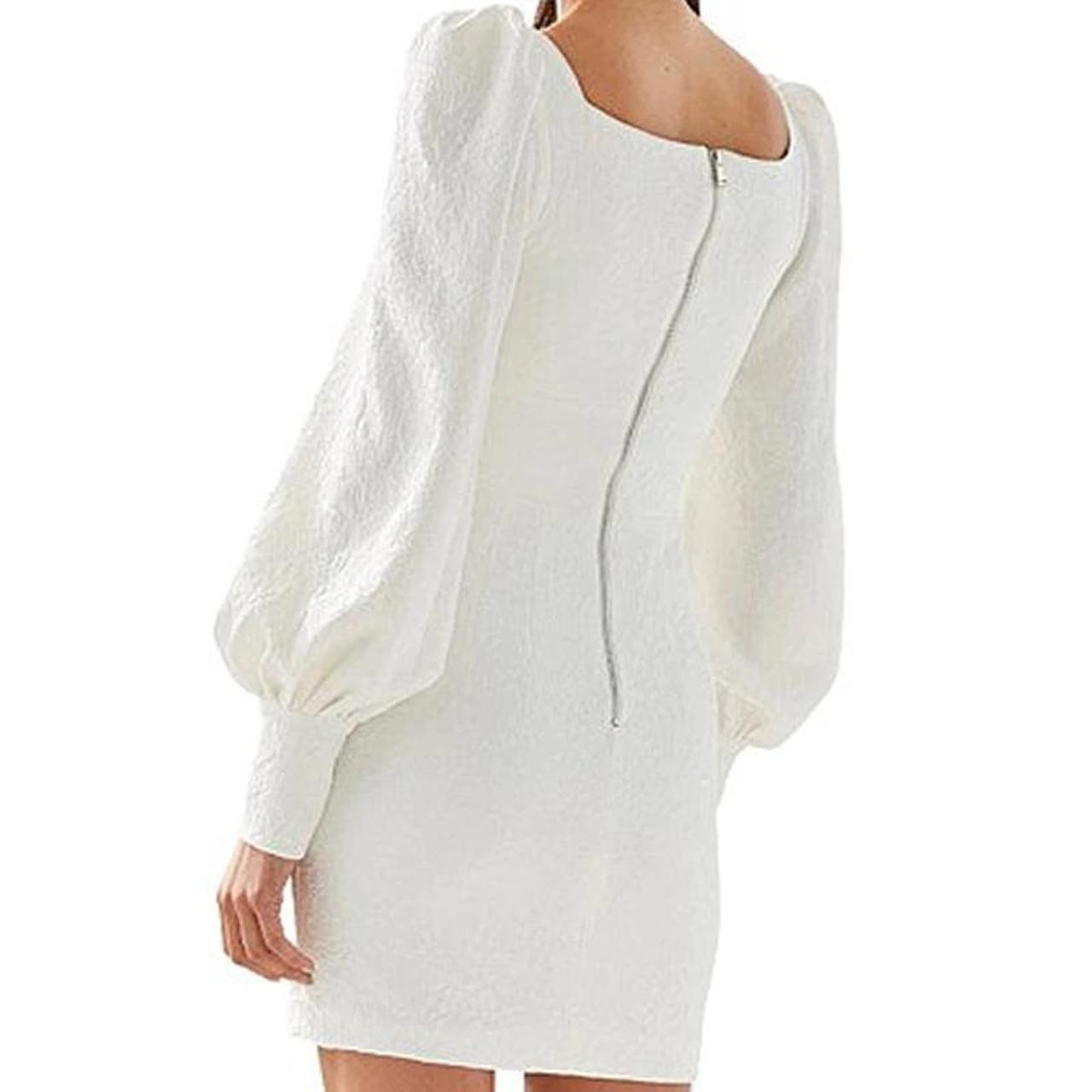 BY JOHNNY - MIA CUFF SLEEVE MINI DRESS Size 10... - Depop