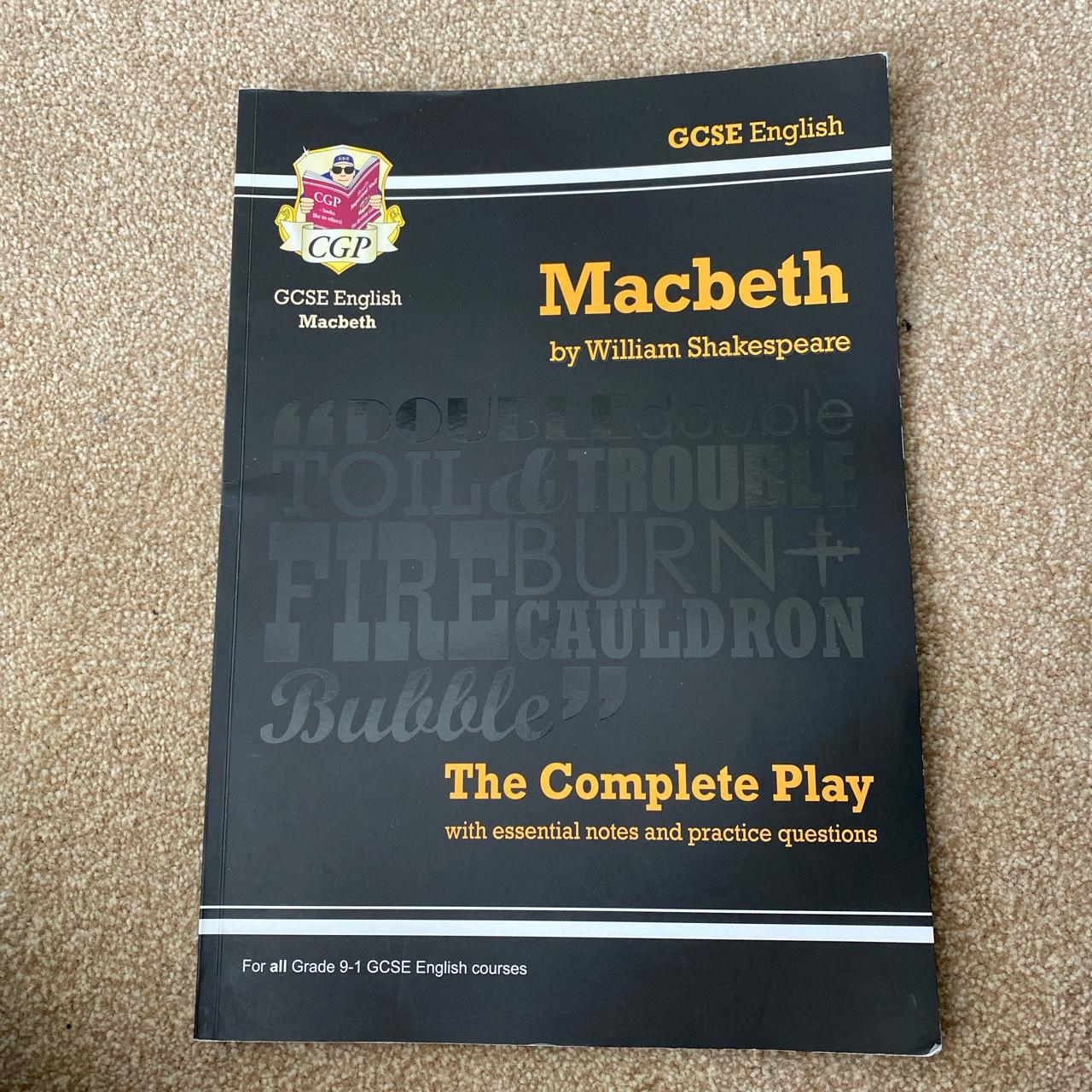 CPG Macbeth the Complete Play In great condition £3... - Depop