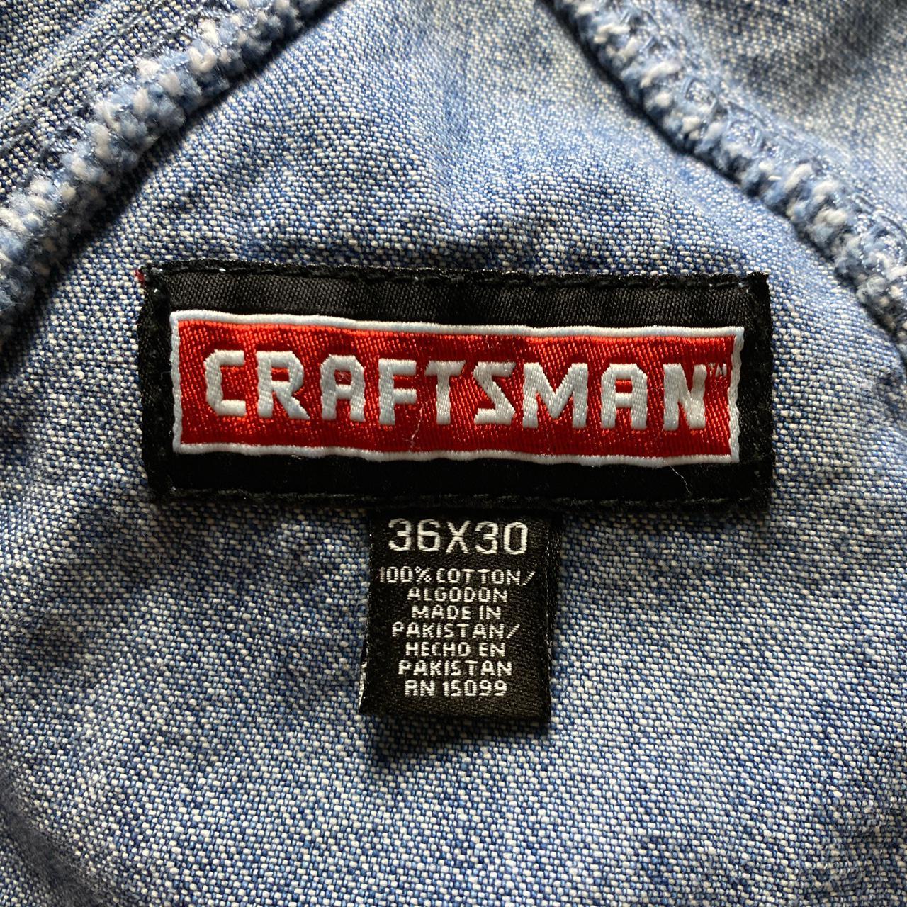 Craftsman Denim Carpenter Overalls Size: 36 X... - Depop