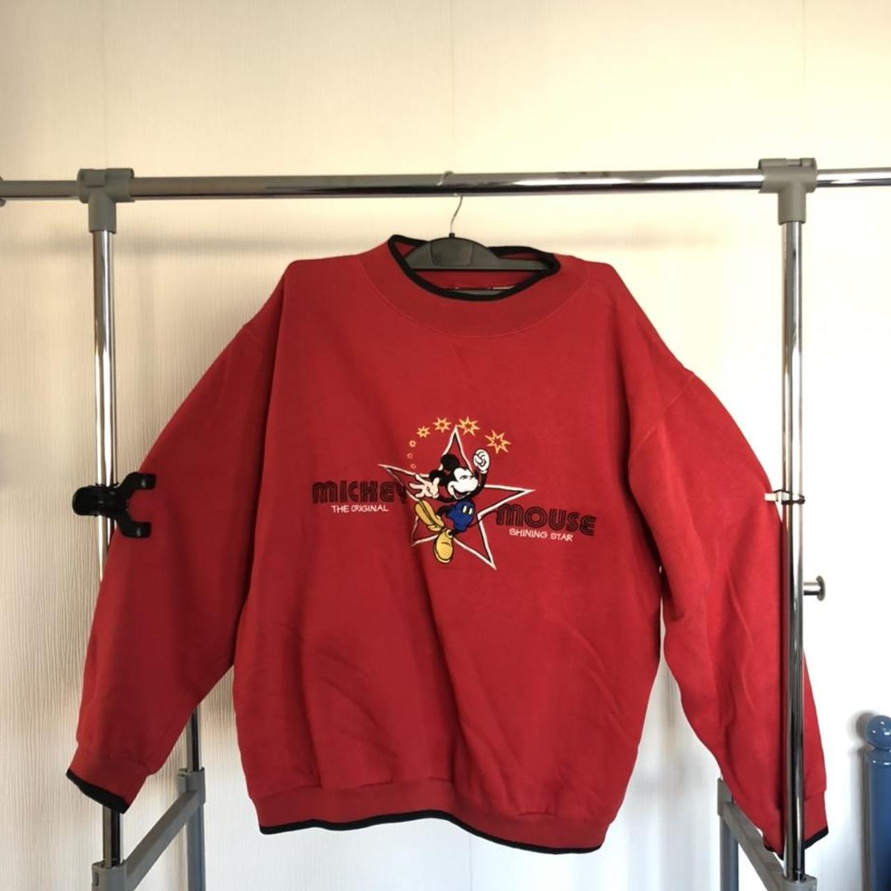 DISNEY MICKEY MOUSE SWEAT MAD PIECE ELBOW PADS ON SWEAT - Depop