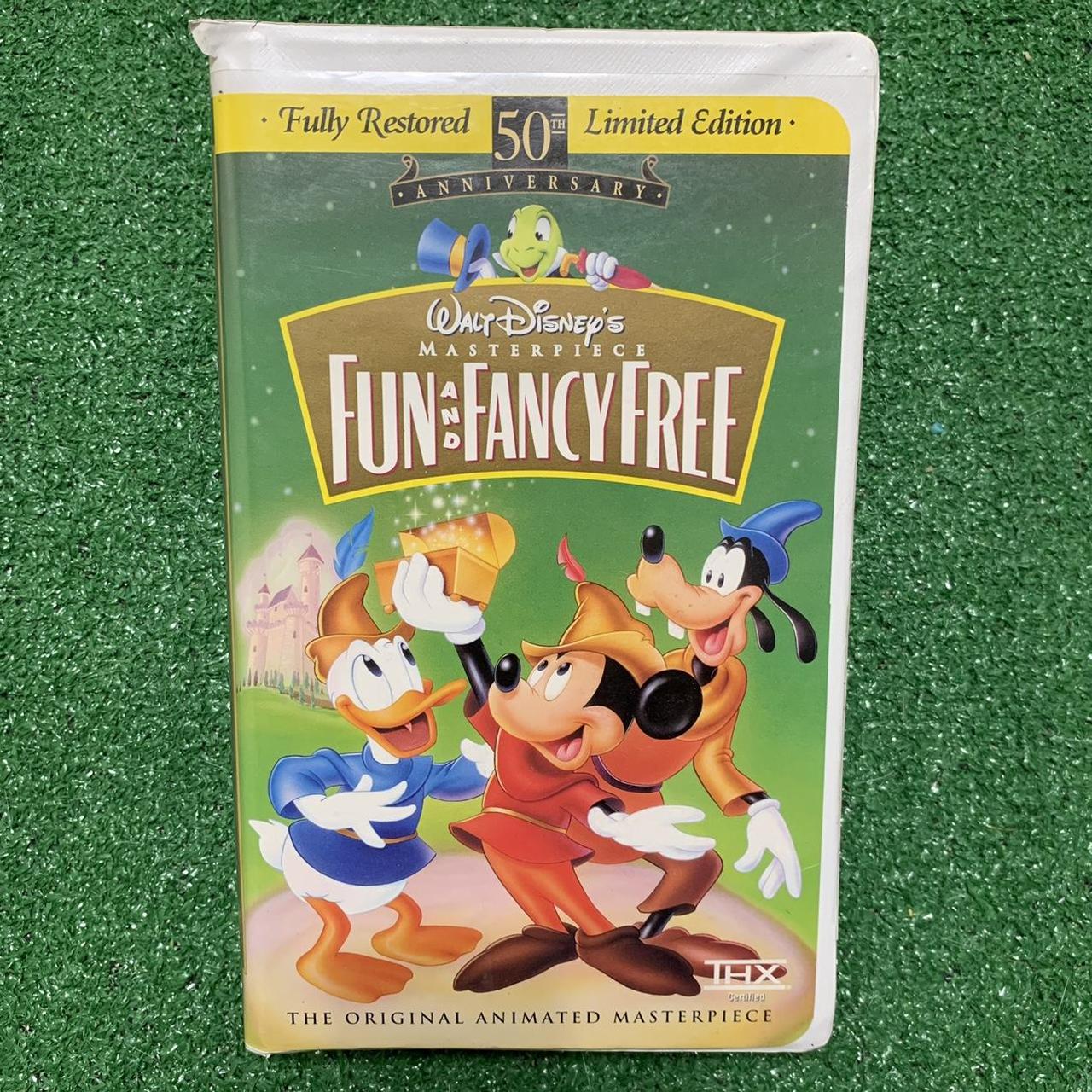 Vintage 90’s Fun & Fancy Free VHS Tape Relive your... - Depop