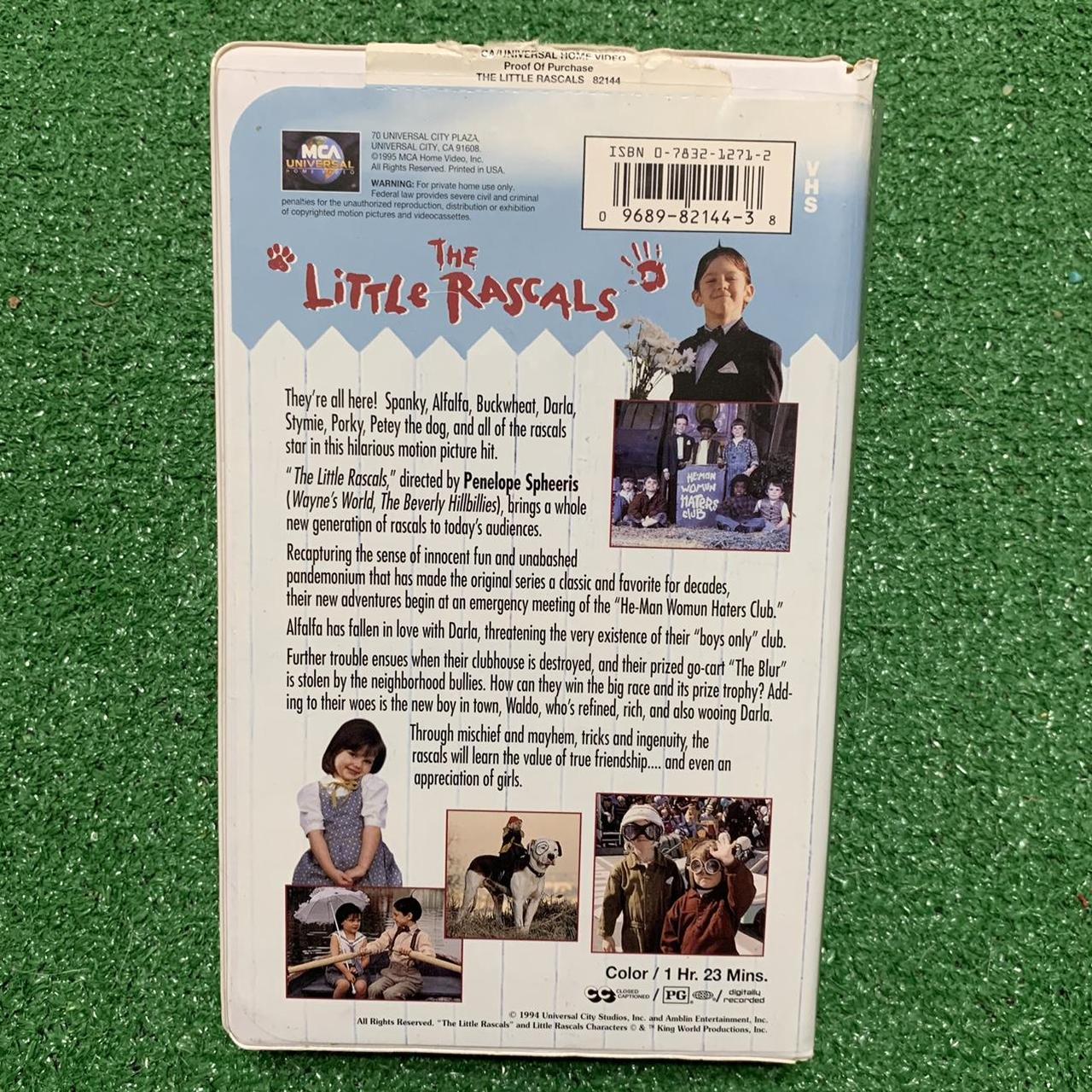 Vintage 90’s Little Rascals VHS Tape Relive your... - Depop