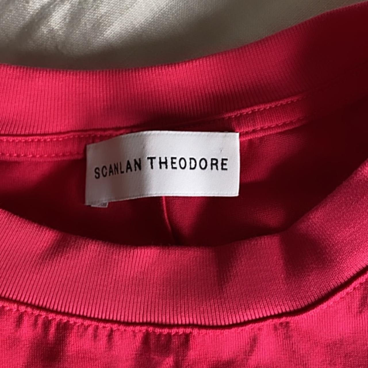 FUCHSIA SCANLAN THEODORE T-SHIRT AMAZING... - Depop