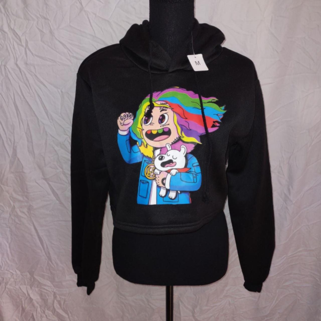 Tekashi 69 Hoodie 🌈 🌈 Brand new, never used. Black... - Depop