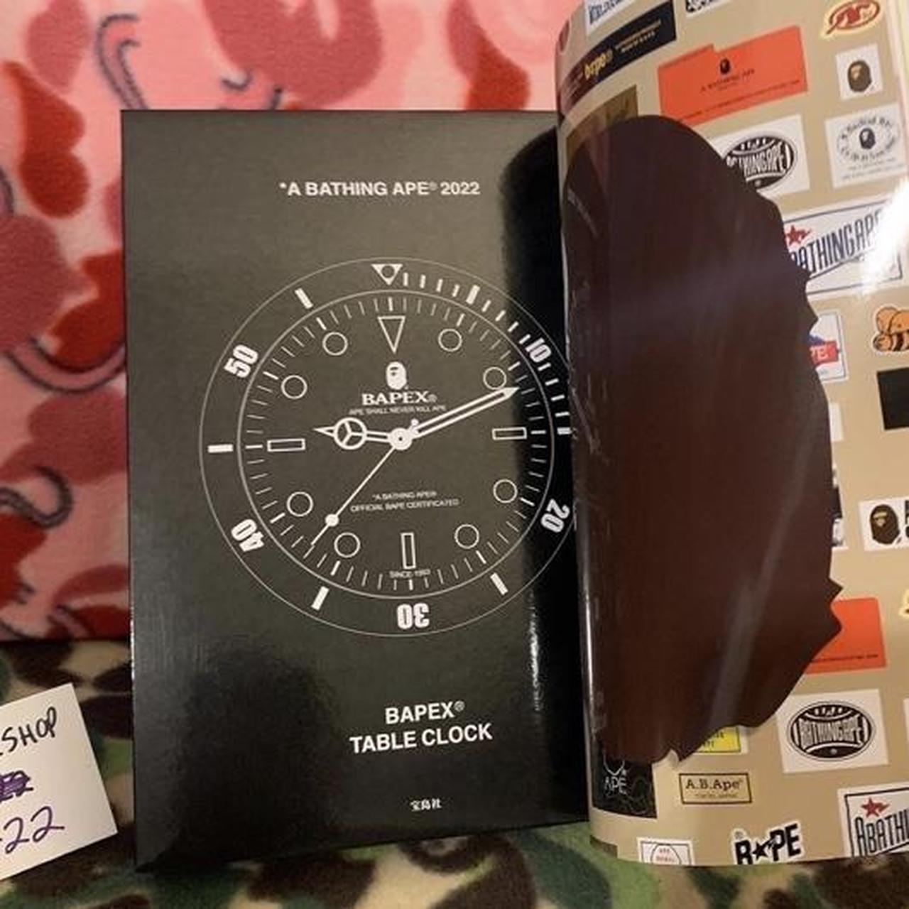 Bape Wall clock & Magazine Released 2022 Unused... - Depop