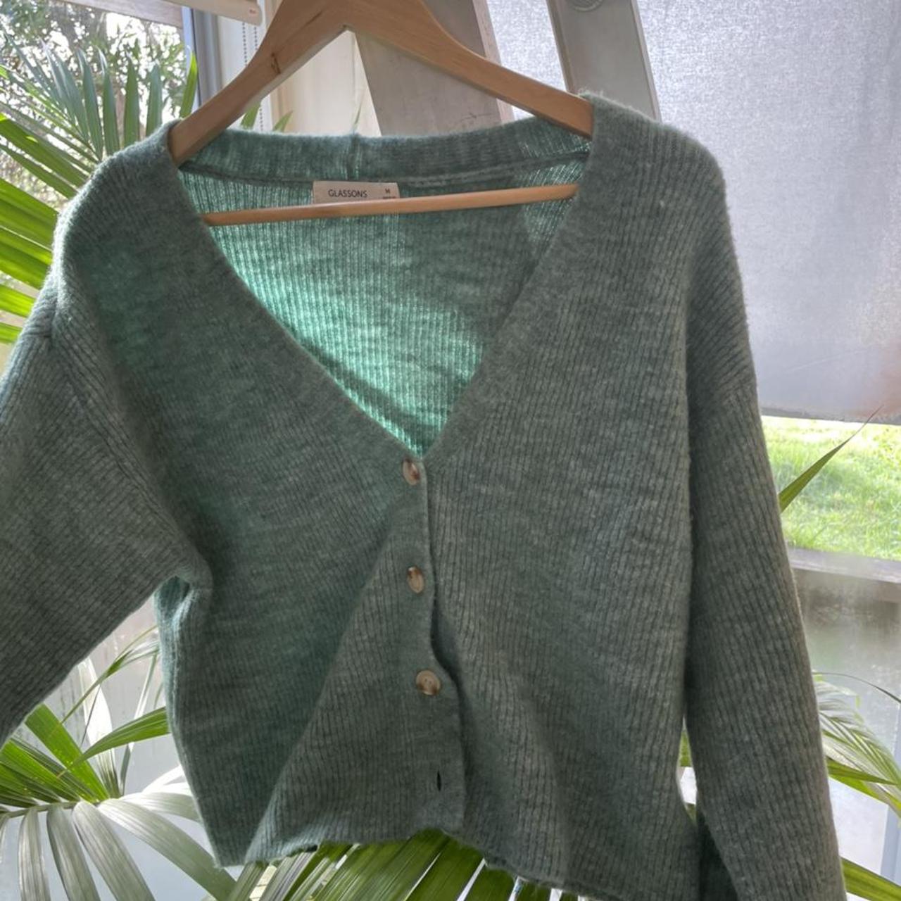 Glassons green cardigan 🌱 Super soft Only been worn... - Depop