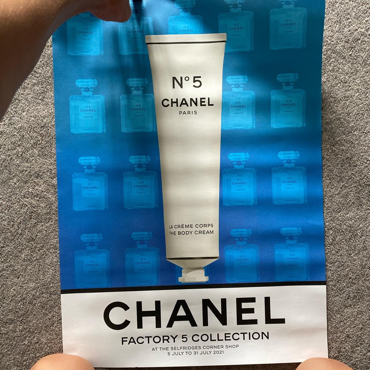 limited edition chanel factory 5 A3 poster in... - Depop
