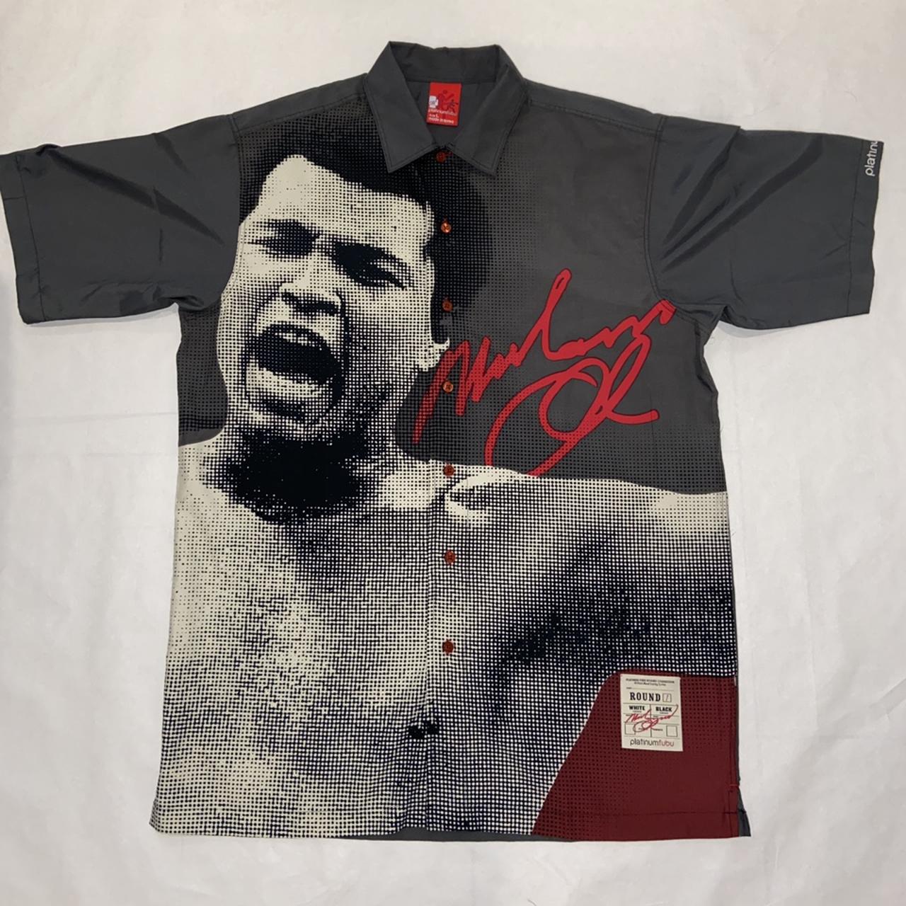 Platinum fubu original Muhammad Ali - Silky type... - Depop