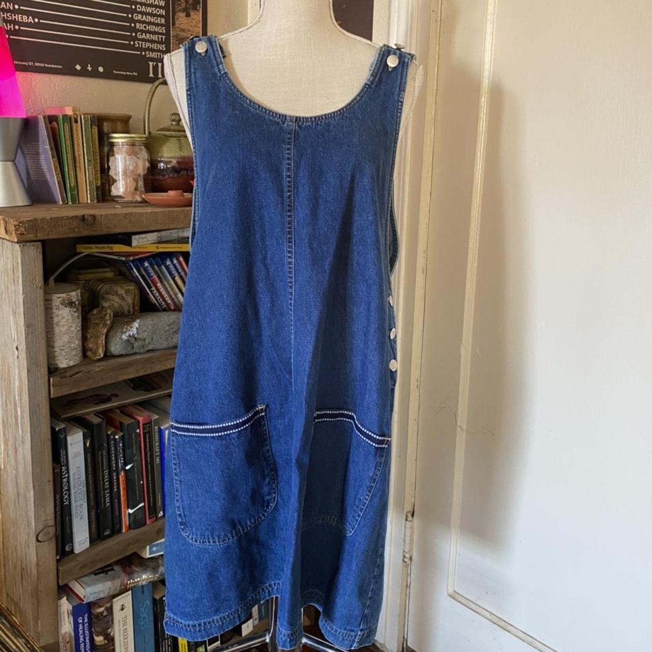 Route 66 Denim Dress With Authentic Route 66 buttons... - Depop
