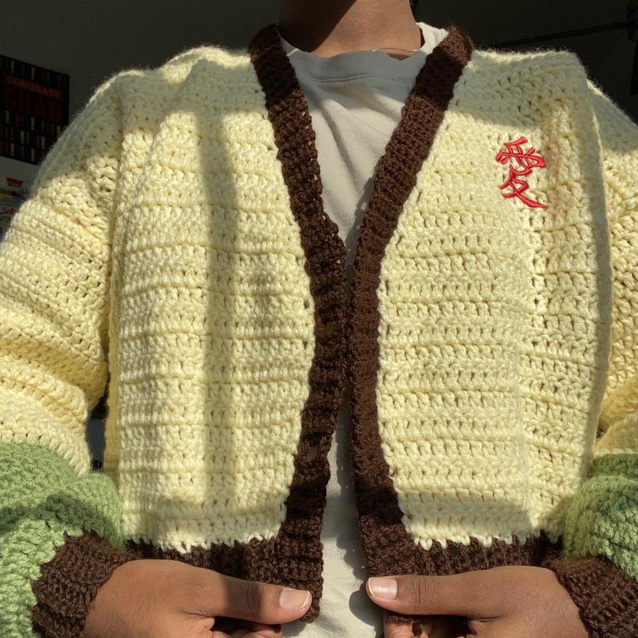 SOLD!! Gaara Inspired Cardigan!!! Taking offers so... - Depop