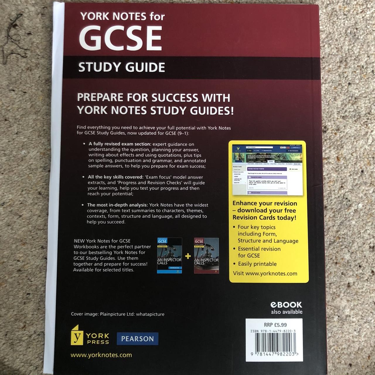 York Notes GCSE Macbeth study guide Brand new with... - Depop