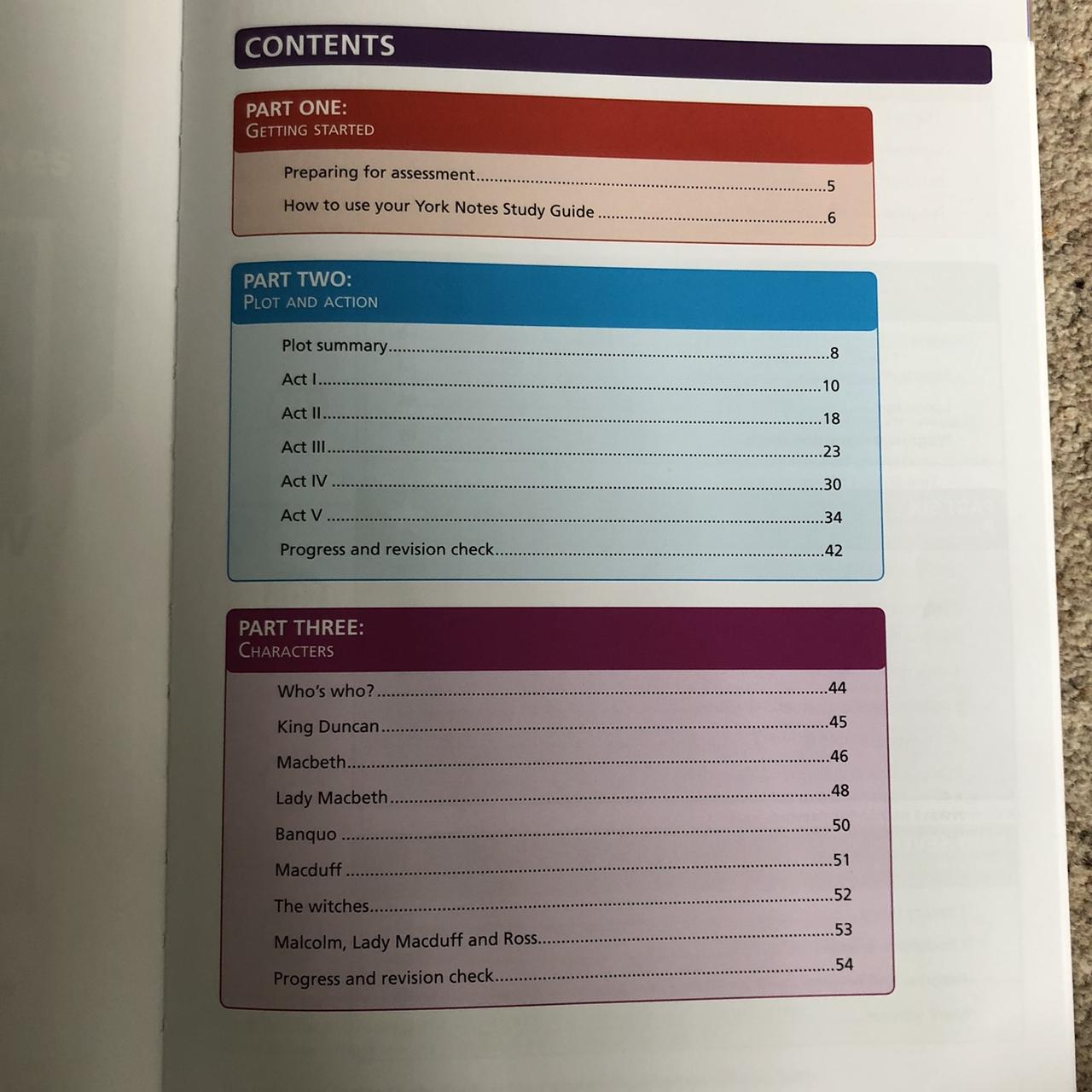 York Notes GCSE Macbeth study guide Brand new with... - Depop