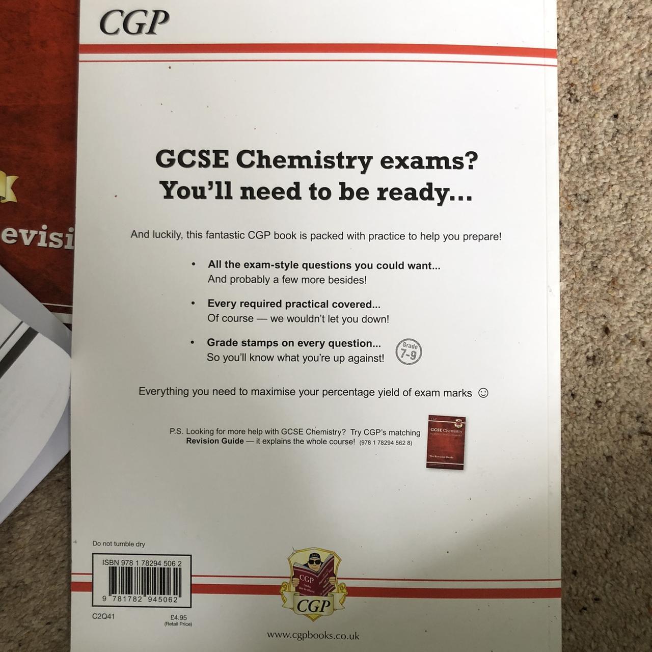 CPG OCR GCSE Chemistry revision guide, exam... - Depop