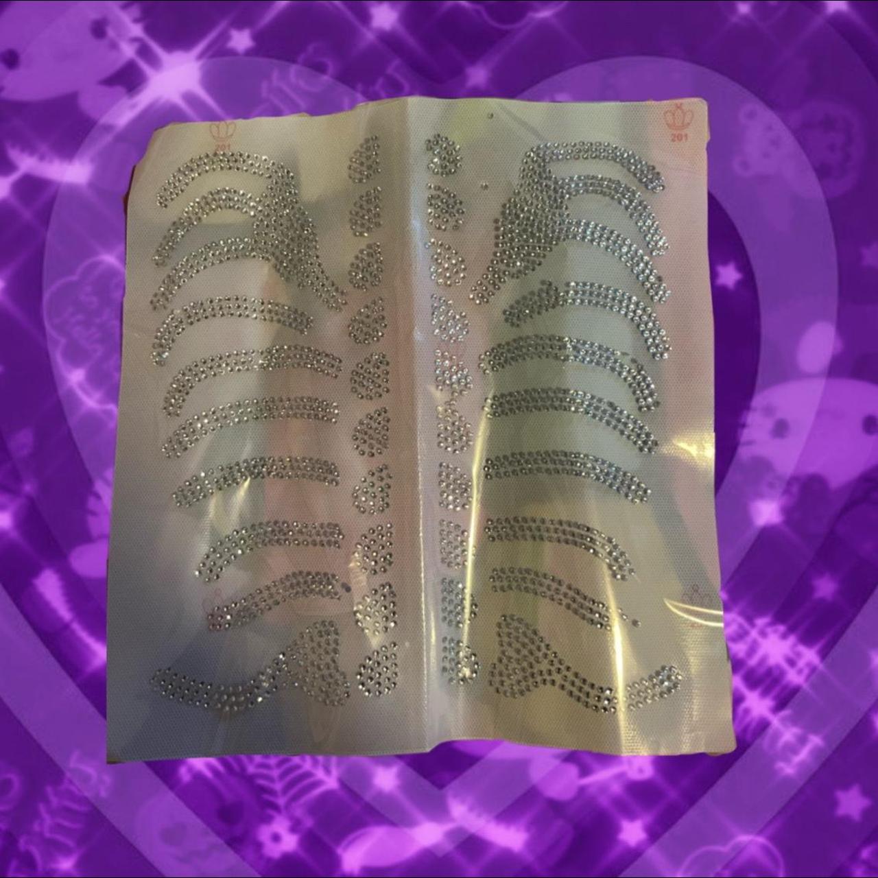 Rhinestone skeleton iron on for y2k skeleton jacket... - Depop