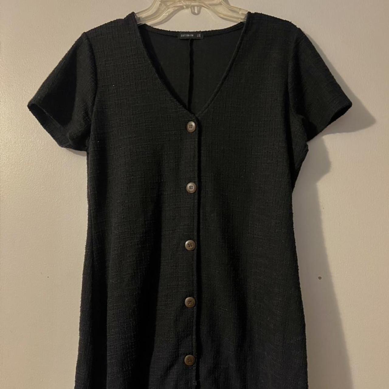 Cotton On Women's Black and Brown Dress | Depop